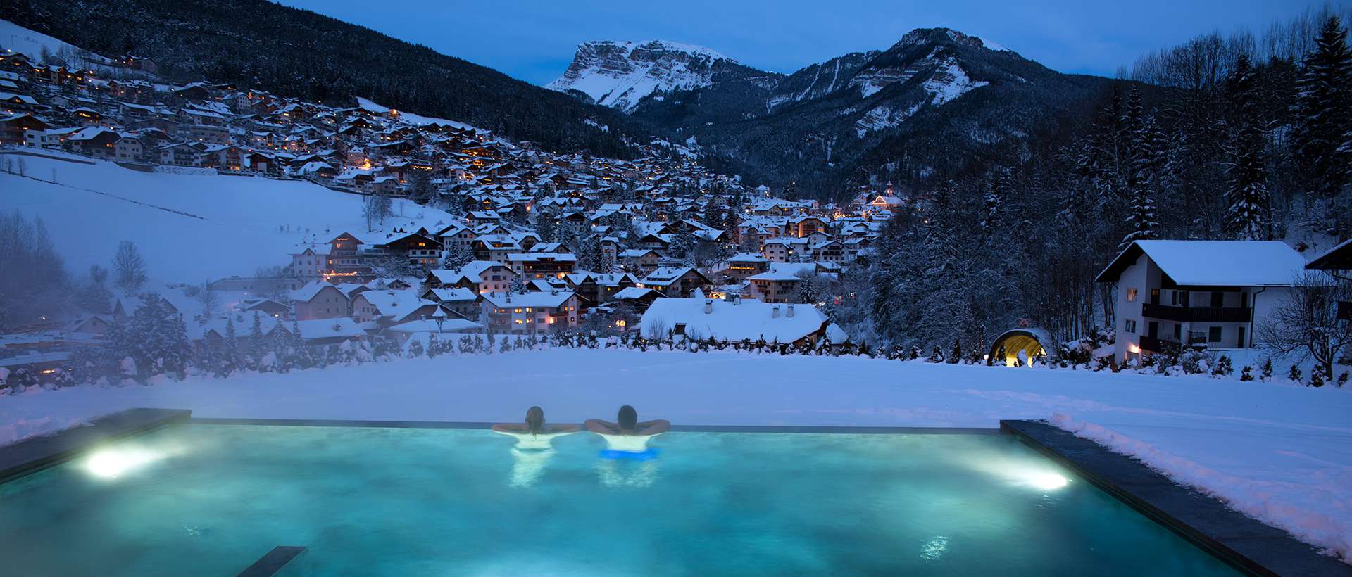 La piscine panoramique & la piscine Infinity